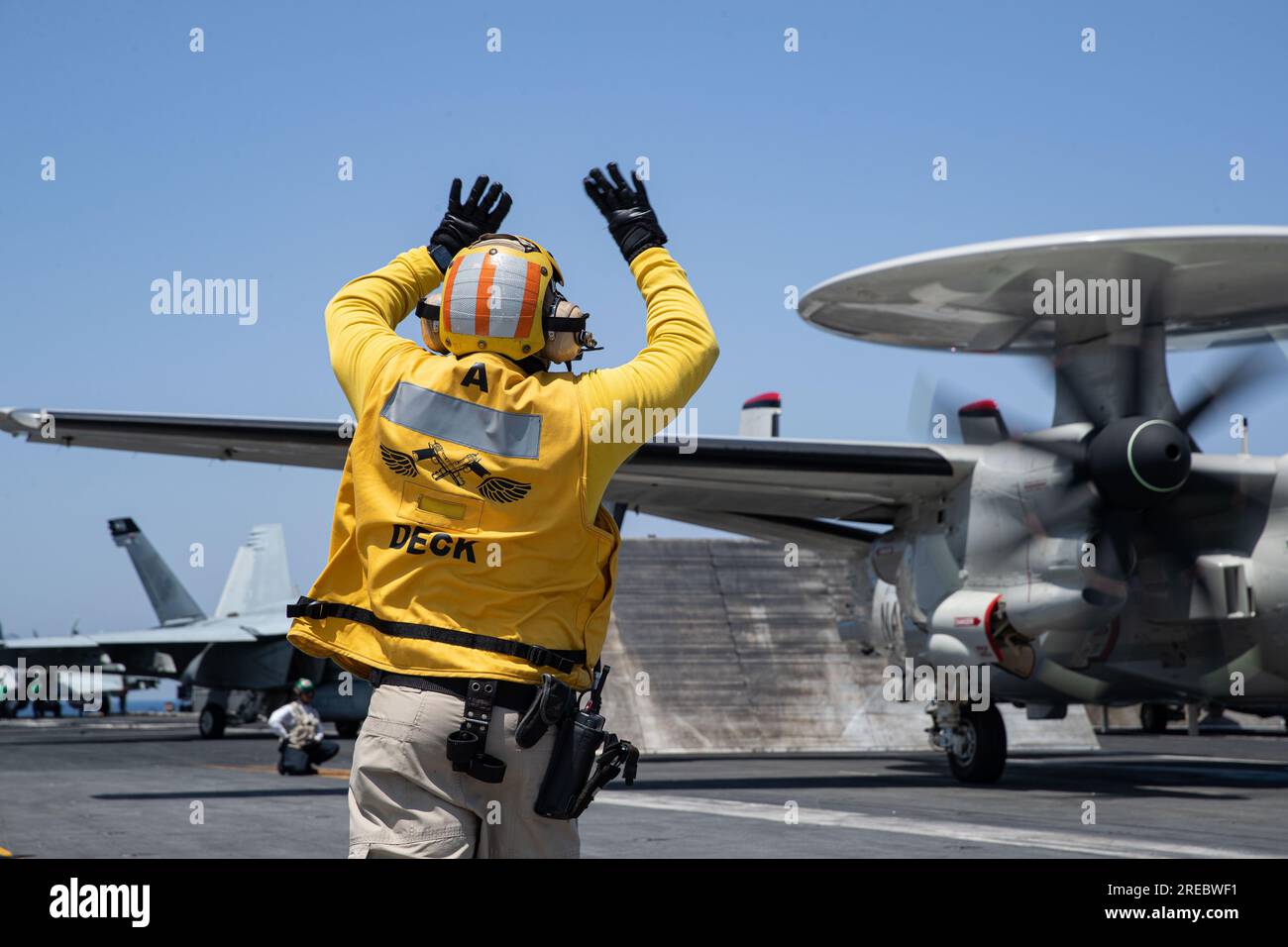 July 12, 2023 - At Sea - Chief Warrant Officer 3 William Sum, assigned ...
