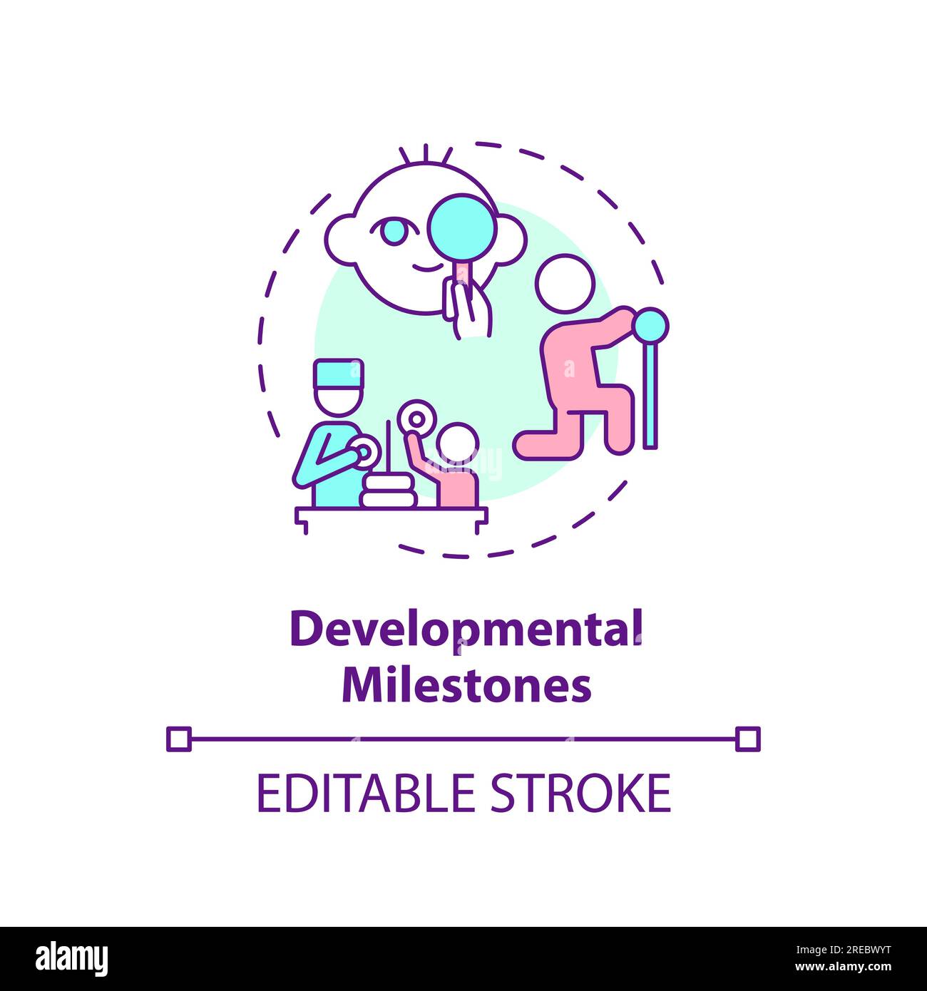Developmental milestones concept icon Stock Vector Image & Art - Alamy Developmental milestones concept icon Stock Vector Image & Art - Alamy