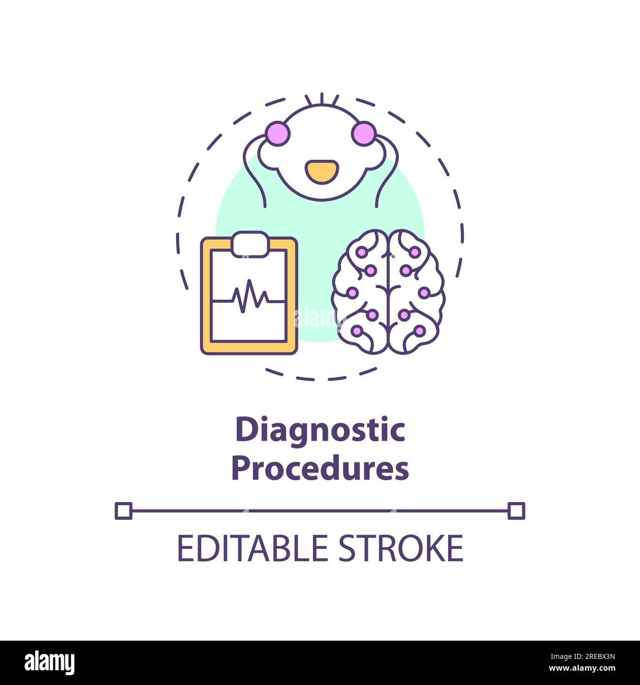 Diagnostic procedures concept icon Stock Vector Image & Art - Alamy Diagnostic procedures concept icon Stock Vector Image & Art - Alamy