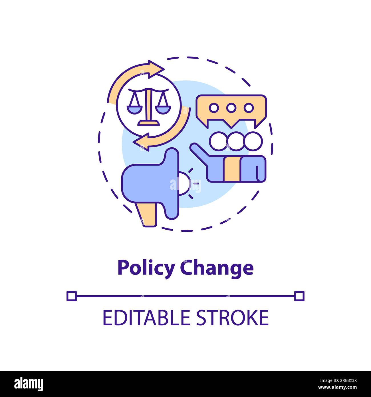 2D customizable policy change icon concept Stock Vector Image & Art - Alamy 2D customizable policy change icon concept Stock Vector Image & Art - Alamy