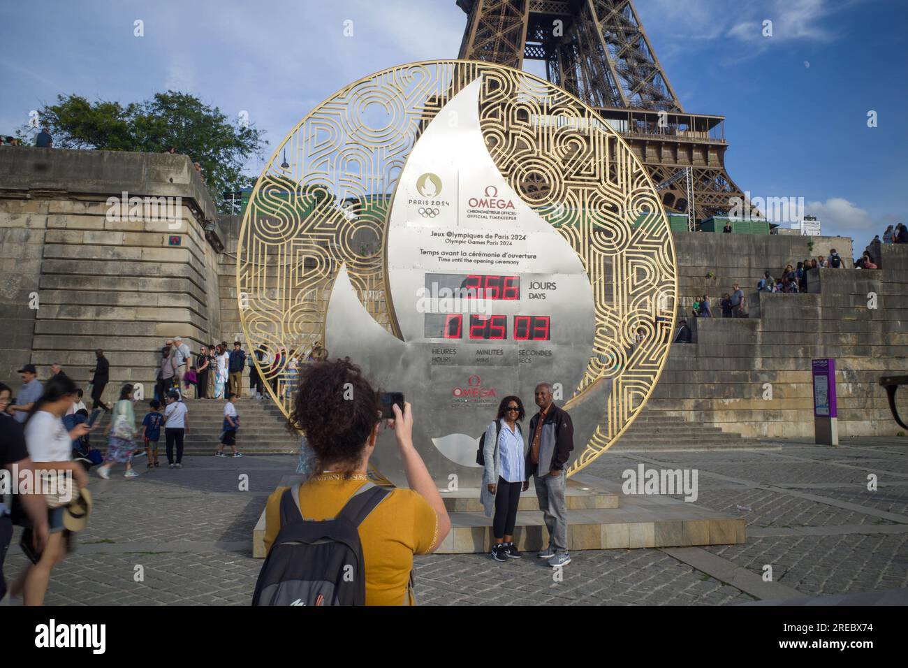 July 26, 2023, Paris, France, France: Bruno Levesque/IP3 Paris France 26 Juillet 2023. J-1 an ...