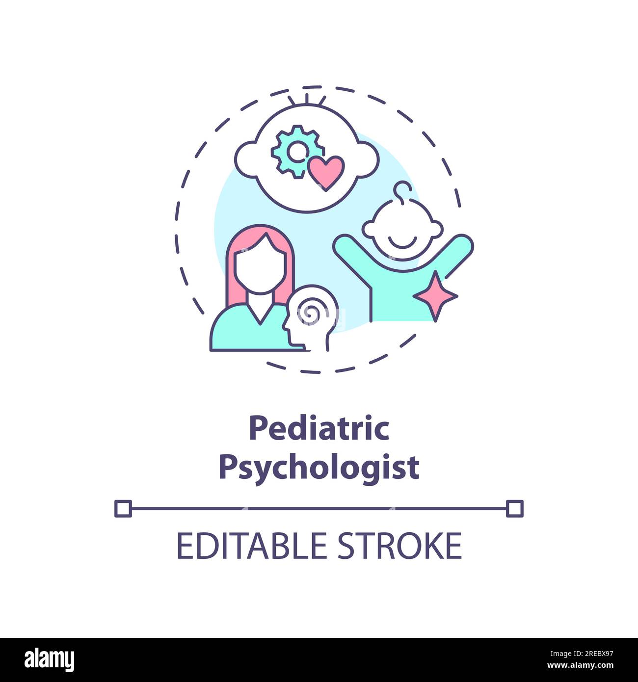 Pediatric psychologist concept icon Stock Vector Image & Art - Alamy Pediatric psychologist concept icon Stock Vector Image & Art - Alamy