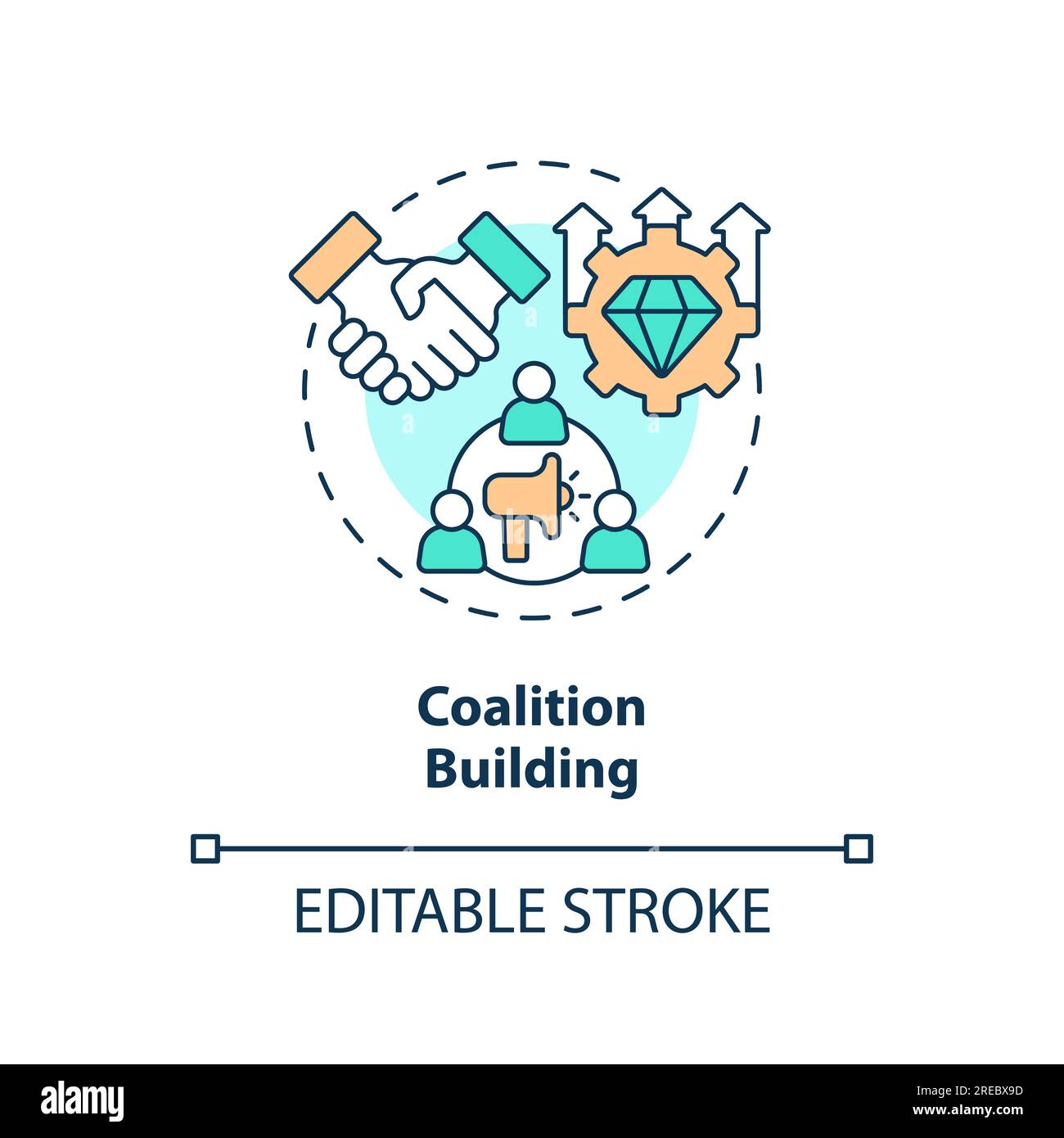Coalition building Stock Vector Images - Alamy