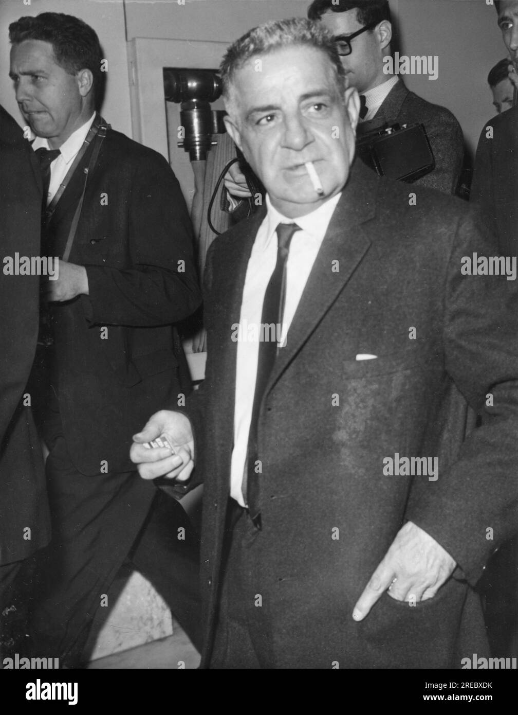 Mafia mafiosos Black and White Stock Photos & Images - Alamy