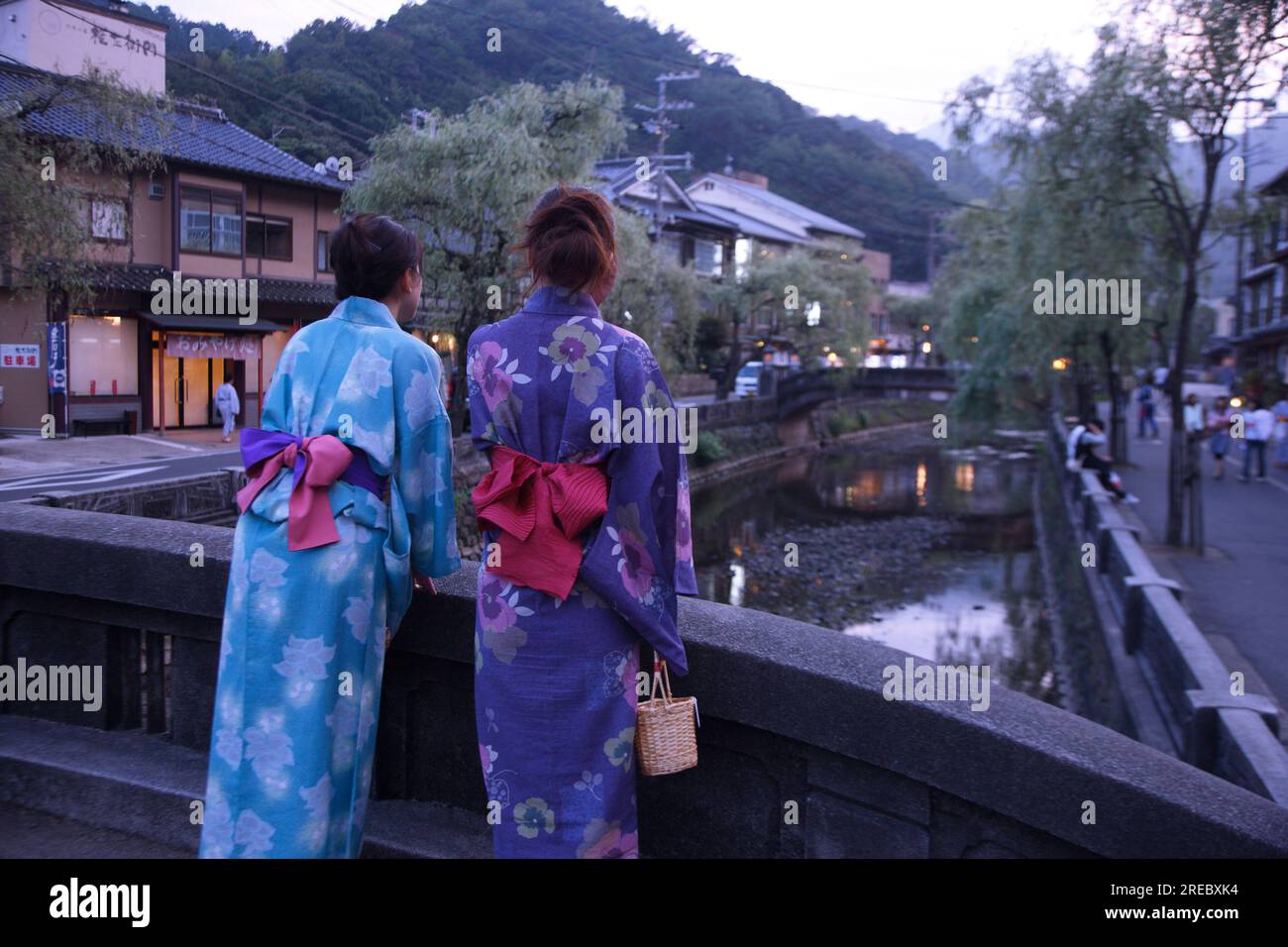 Kinosaki Hot Spring Stock Photo - Alamy