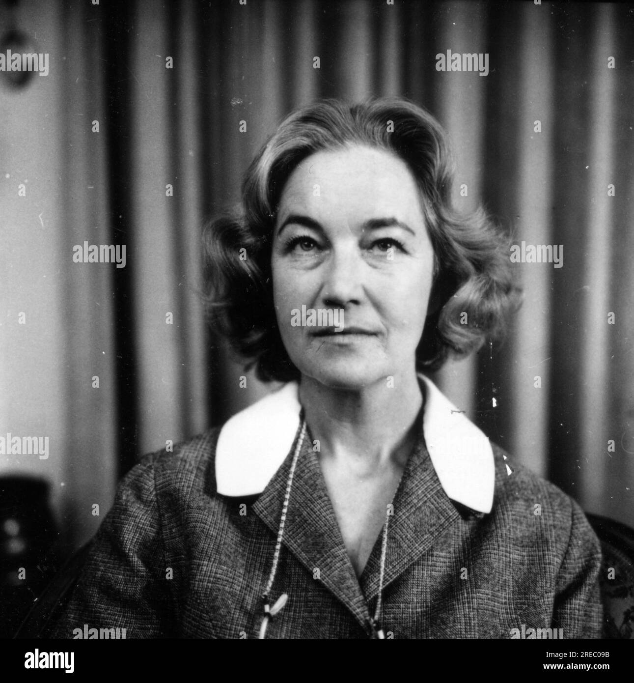 Weigt, Erika, German businesswoman (model school), circa 1970 ...