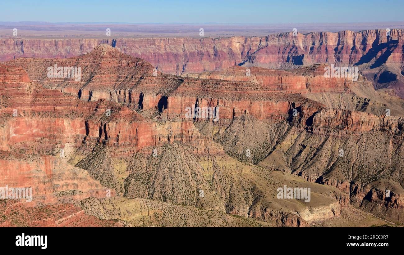 the incredible view out over the north rim of grand canyon national ...