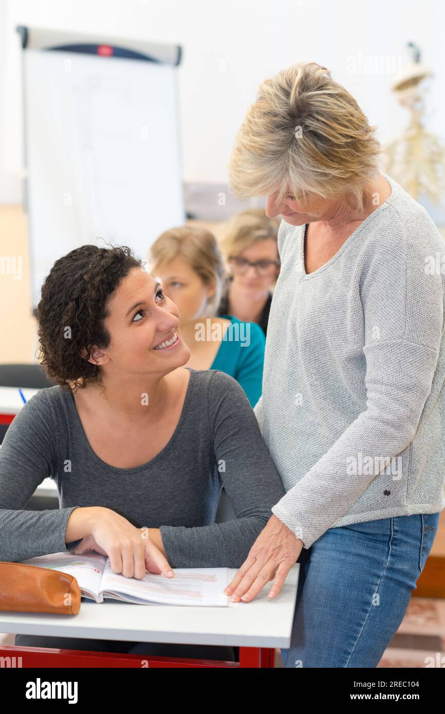 Enthusiastic teacher hi-res stock photography and images - Alamy