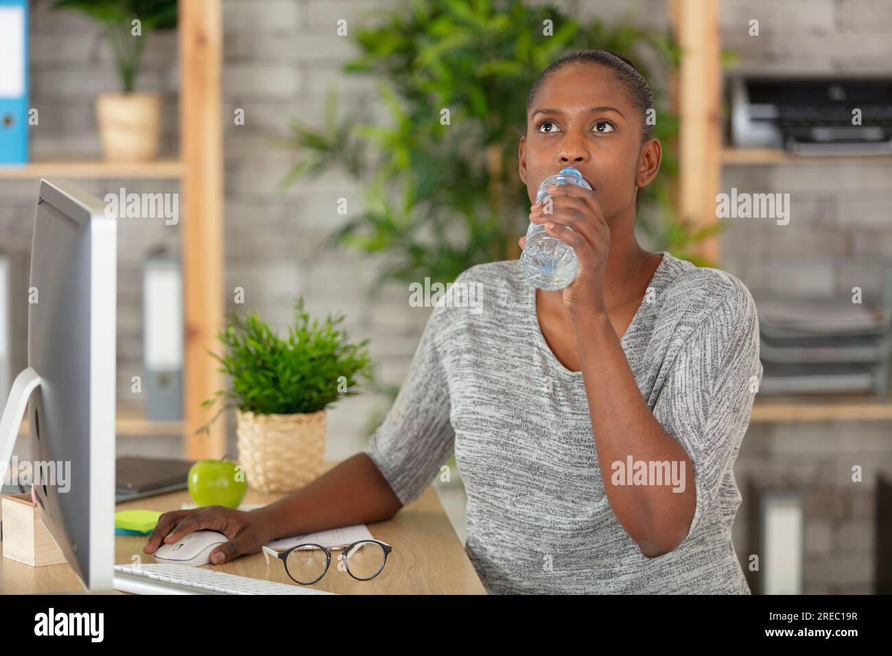 Office drinking water hi-res stock photography and images - Alamy