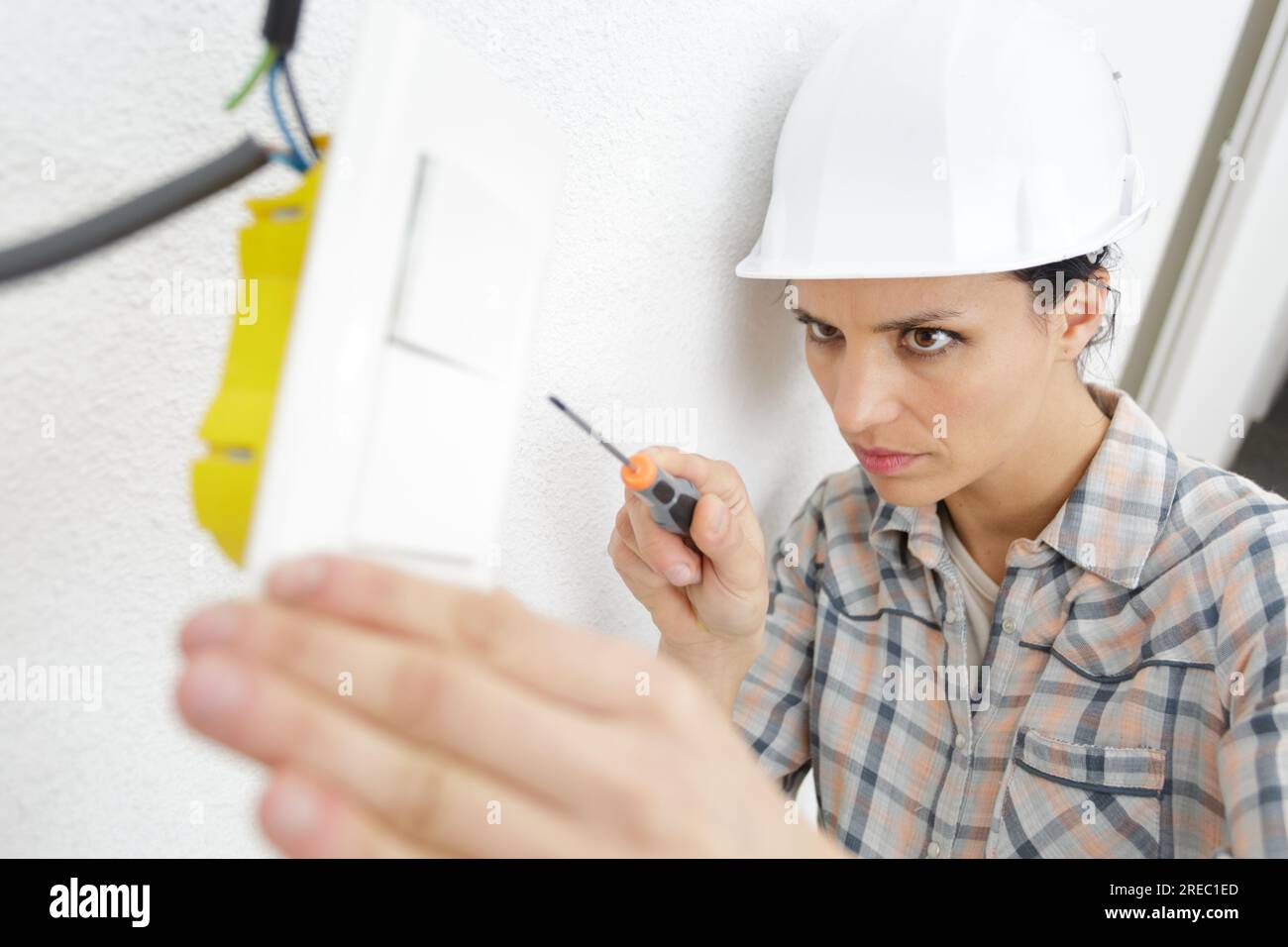 Screwing the socket hi-res stock photography and images - Alamy