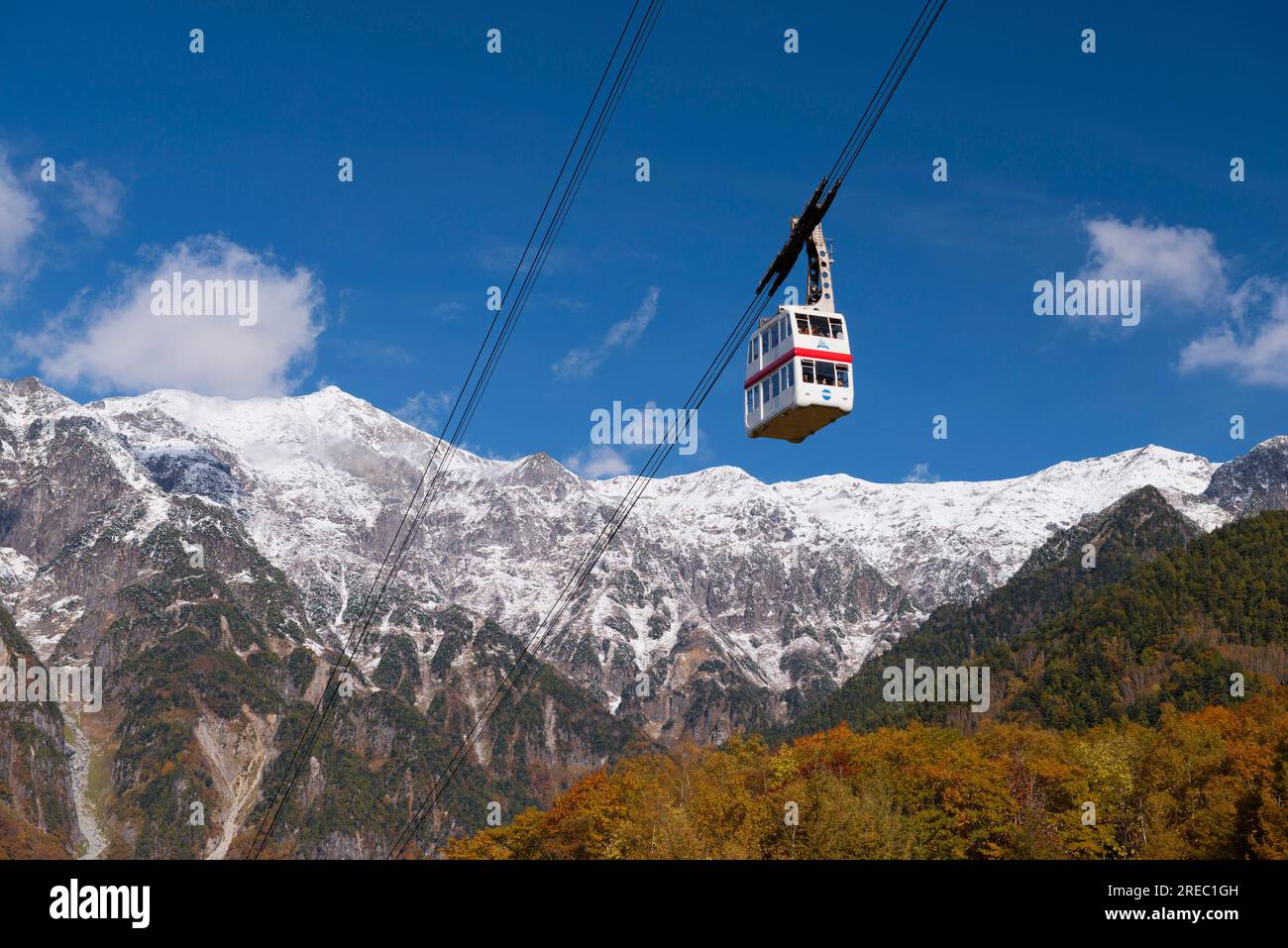 Shin Hotaka Ropeway Stock Photo - Alamy