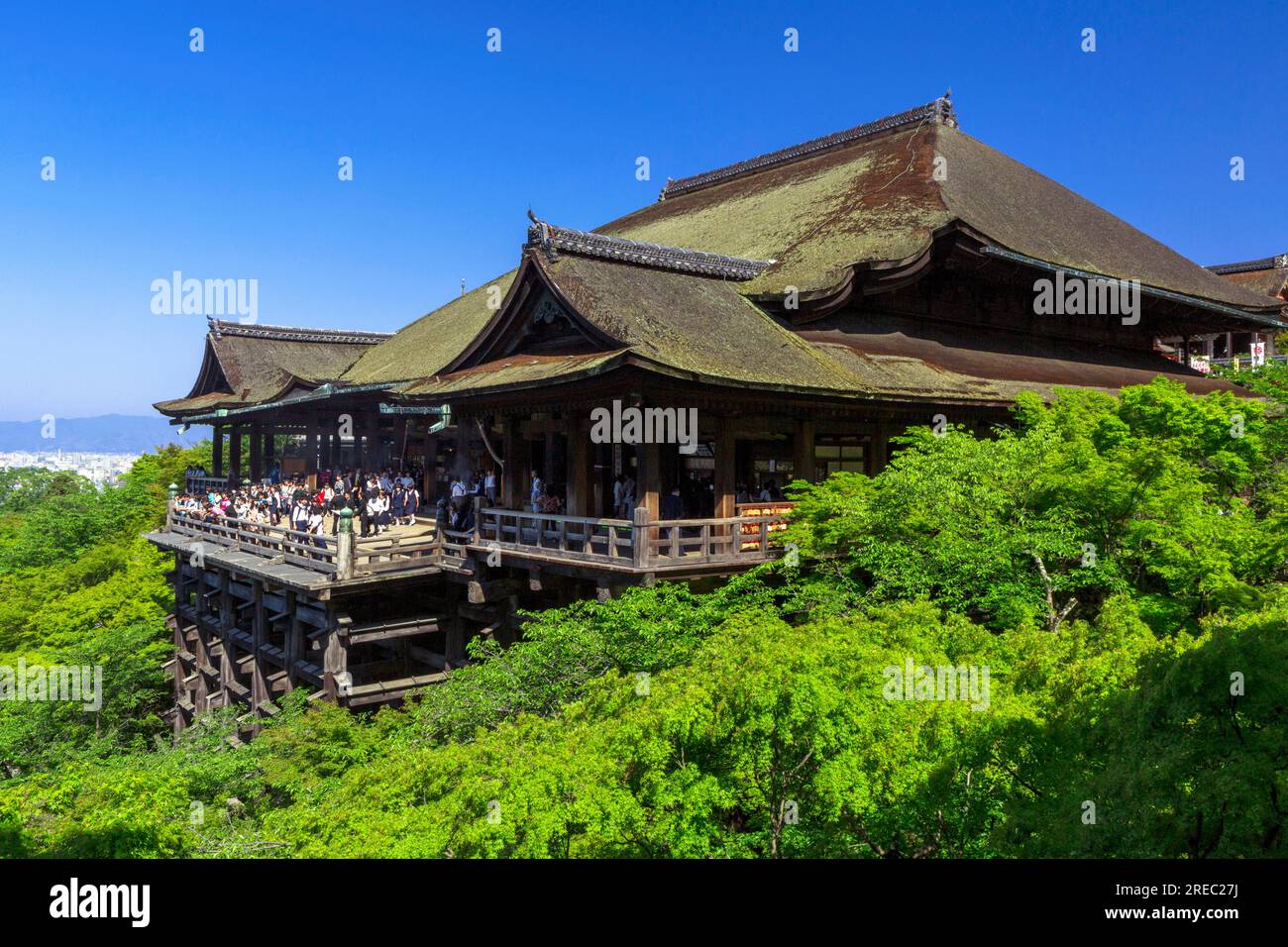 Deck at kiyomizu temple hi-res stock photography and images - Alamy