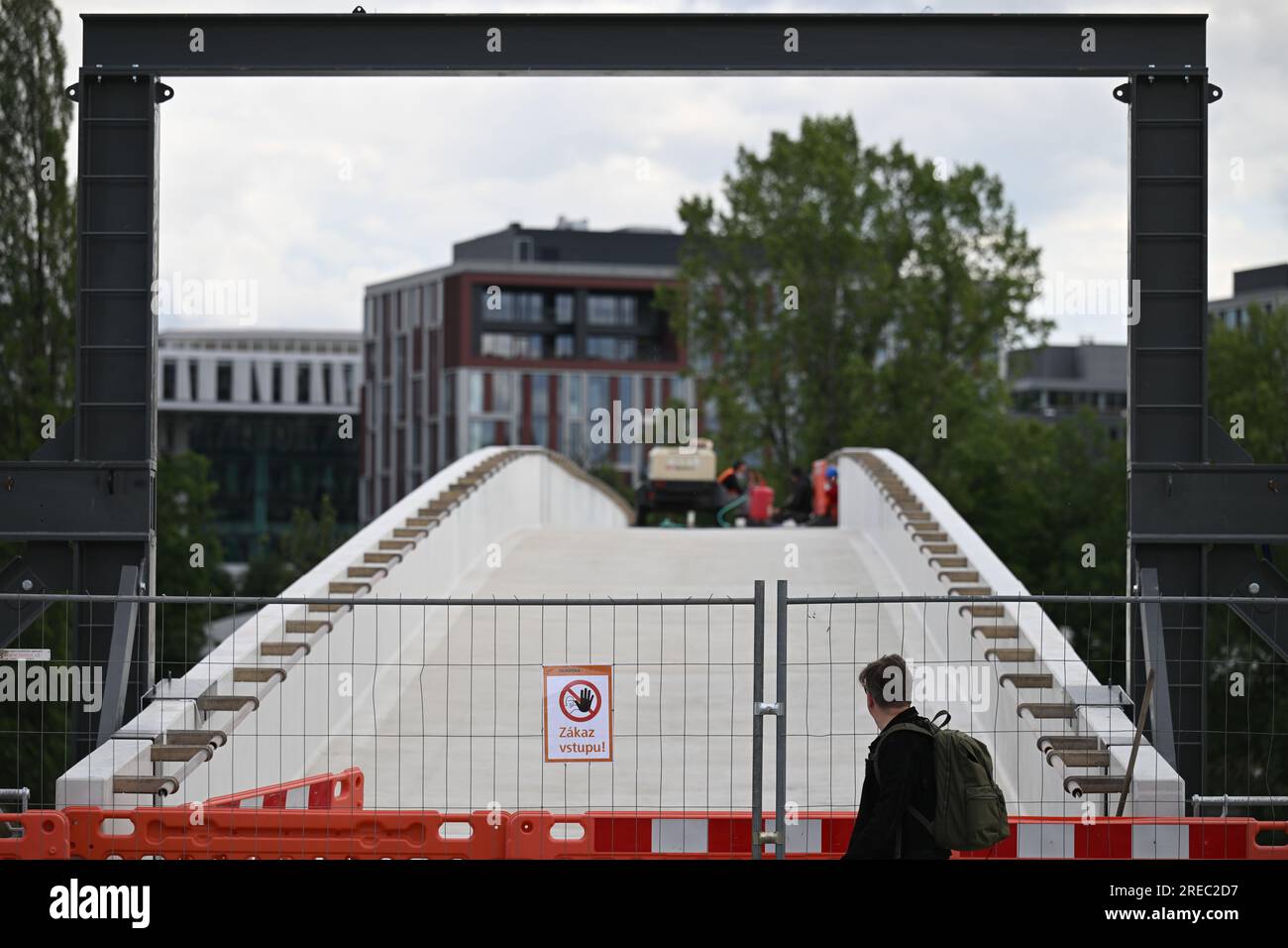 Prague, Czech Republic. 26th July, 2023. The newly built HolKa ...