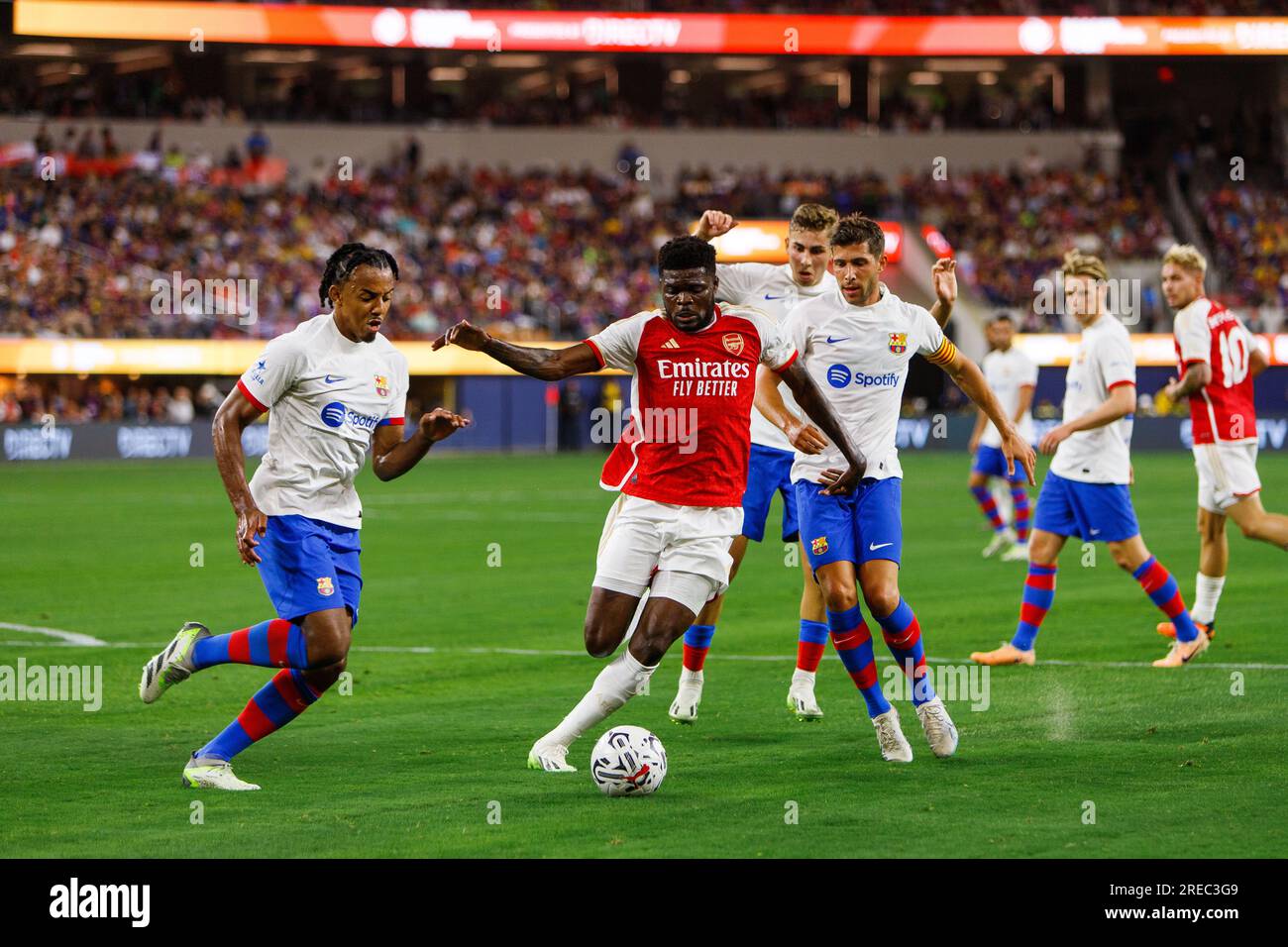 Los Angeles, California, USA. 26th July, 2023. THOMAS PARTEY of Arsenal ...