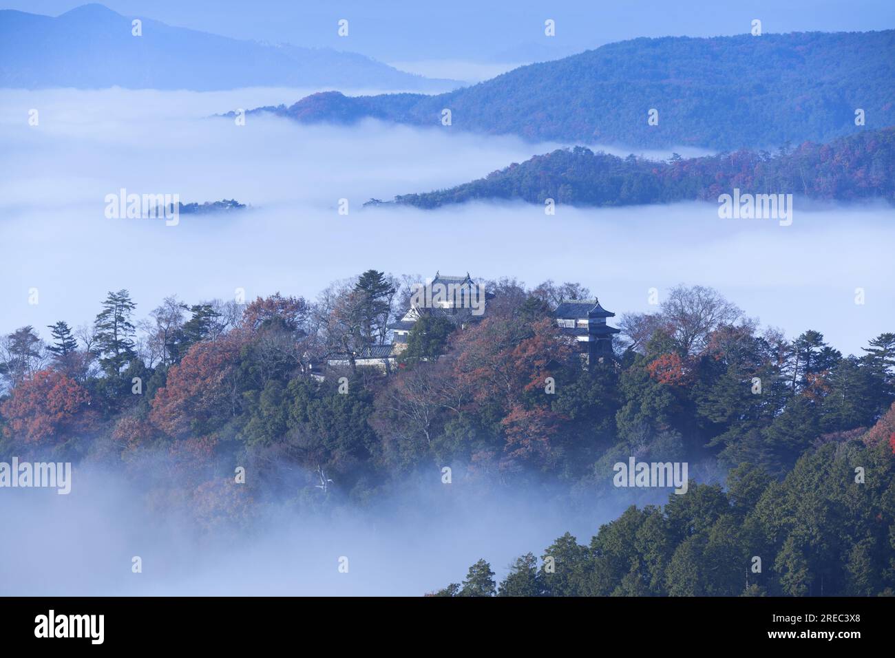 Bicchu Matsuyama Castle Stock Photo - Alamy