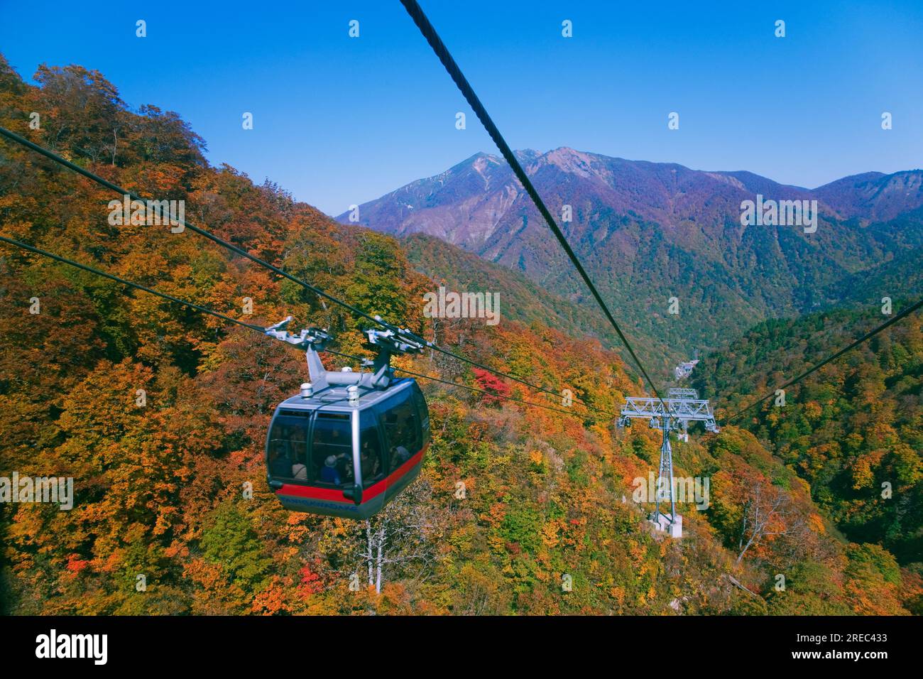 Mt. Tanigawa ropeway Stock Photo - Alamy