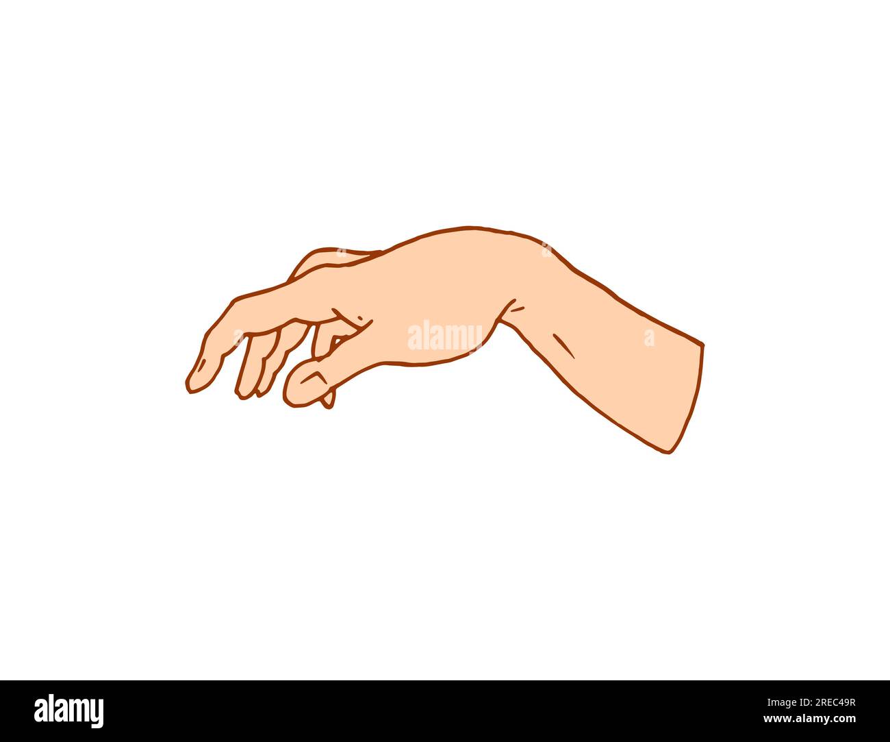 Gestures arms stop, palm, thumbs up, finger pointer, ok, like and pray ...