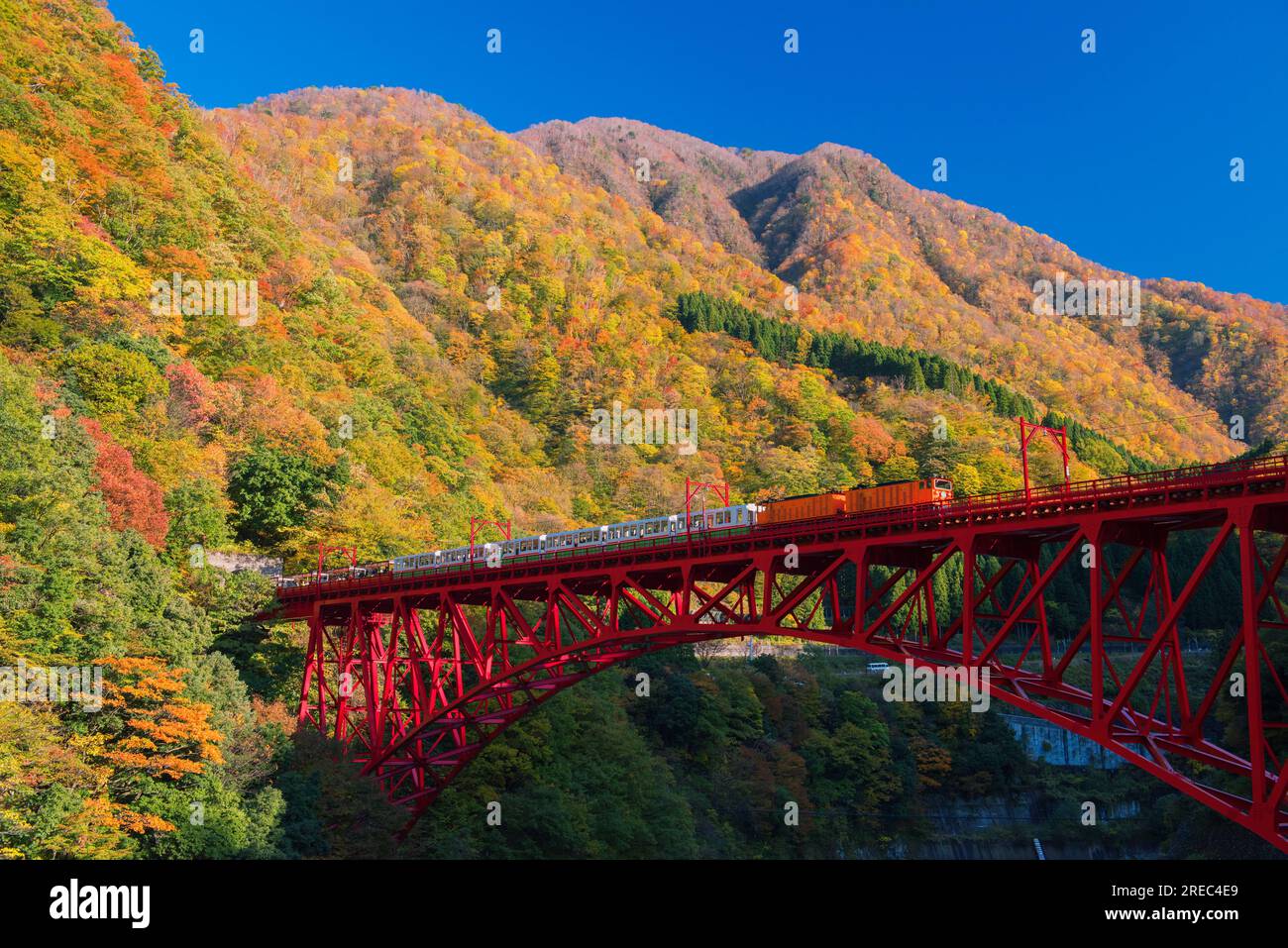Kurobe Gorge Railway Stock Photo - Alamy
