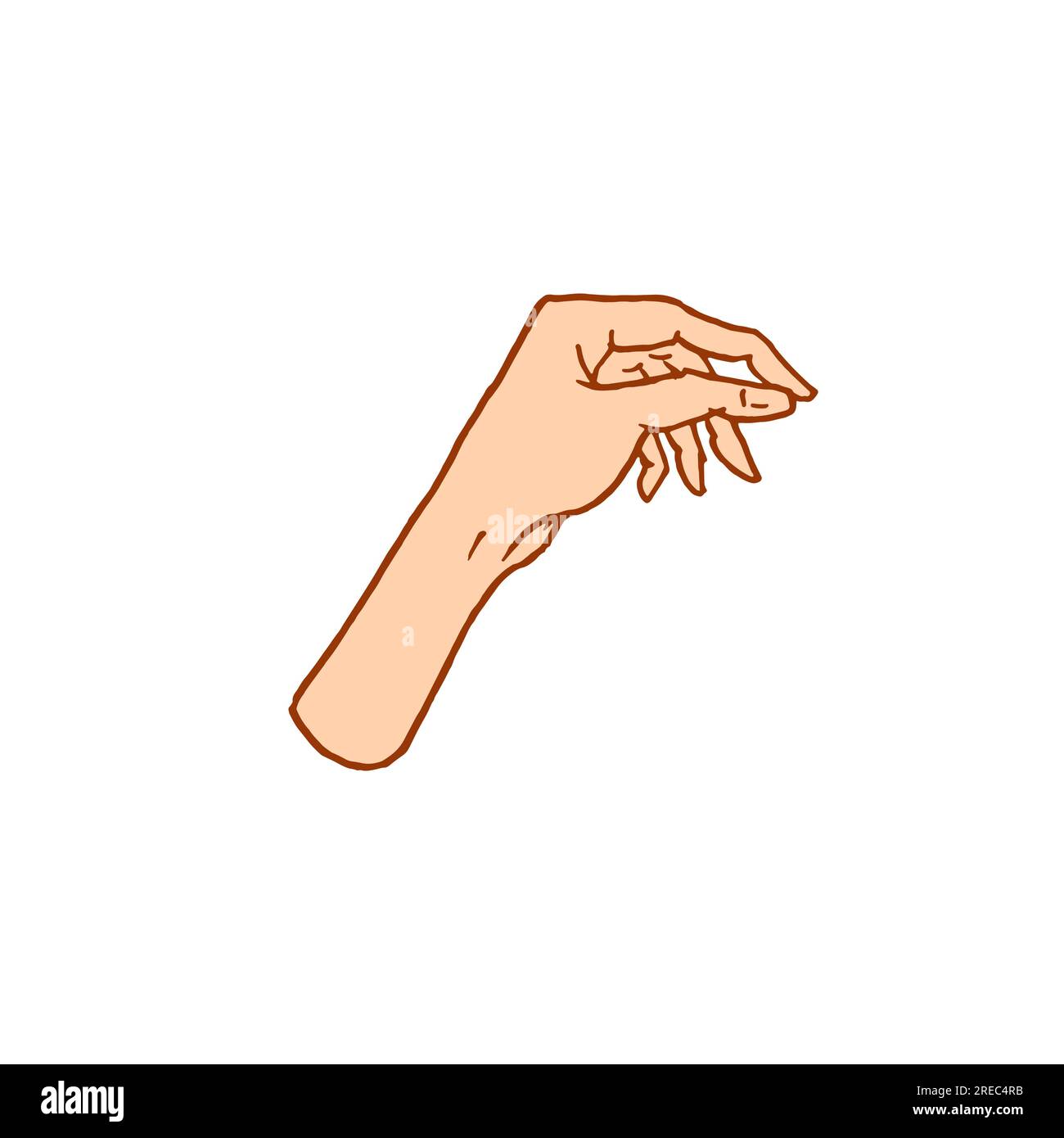 Gestures arms stop, palm, thumbs up, finger pointer, ok, like and pray ...