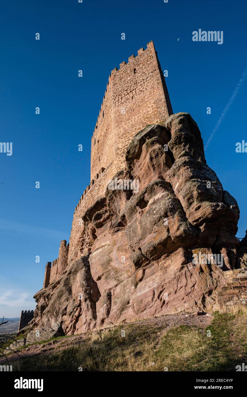 Zafra castle, guadalajara hi-res stock photography and images - Alamy