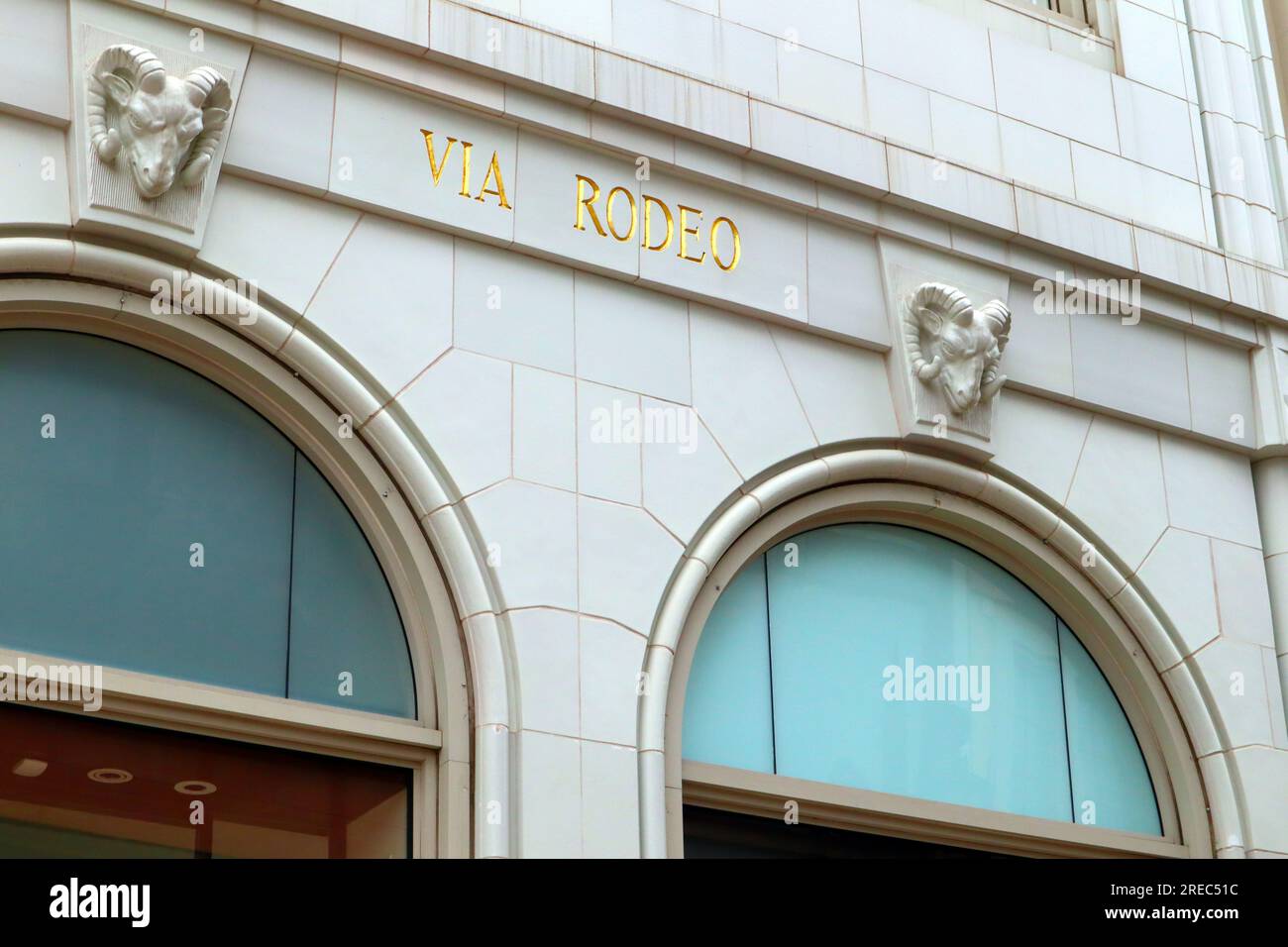 Beverly Hills, California:Two Rodeo Drive Stock Photo - Alamy