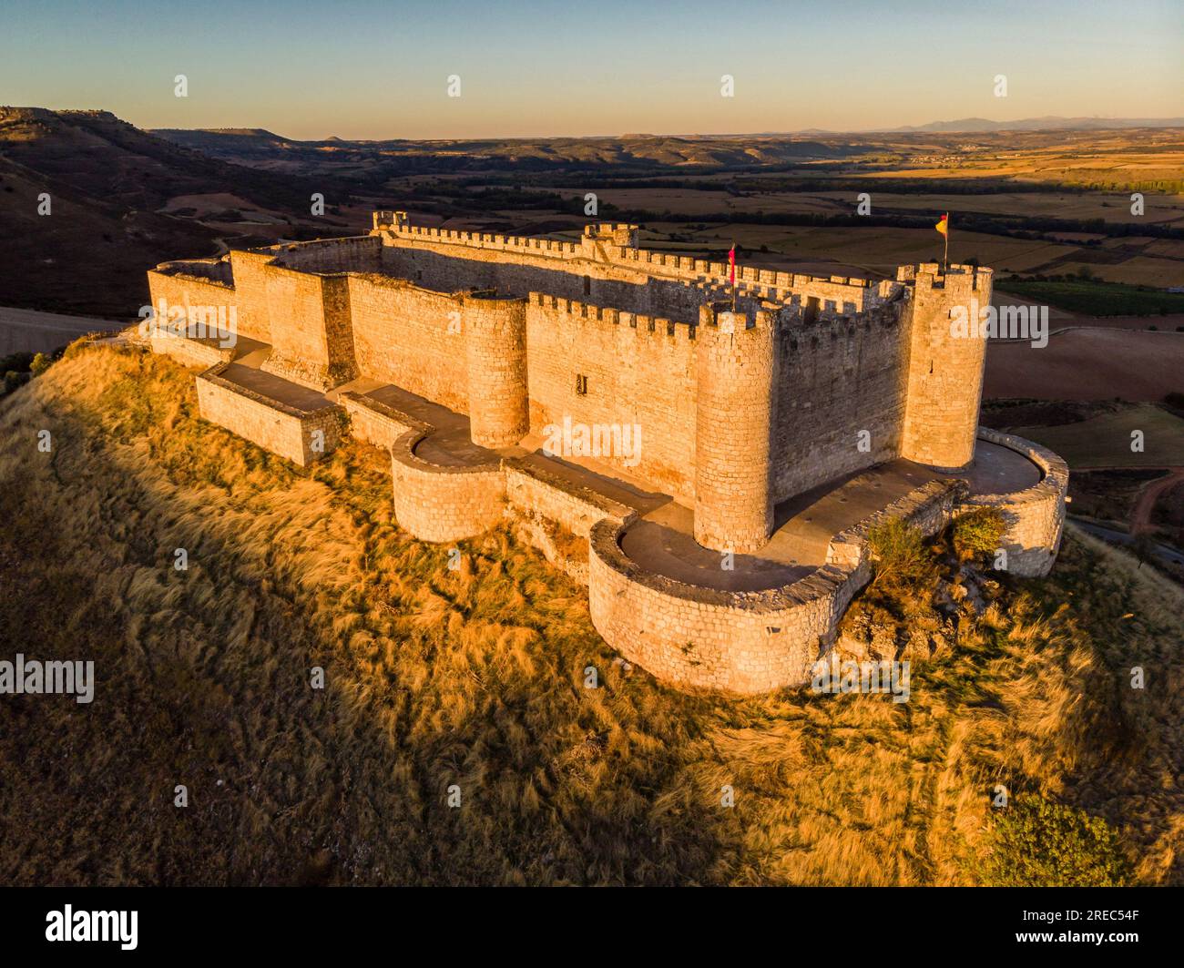 Castillo del Cid, Jadraque, Guadalajara province, Spain Stock Photo - Alamy
