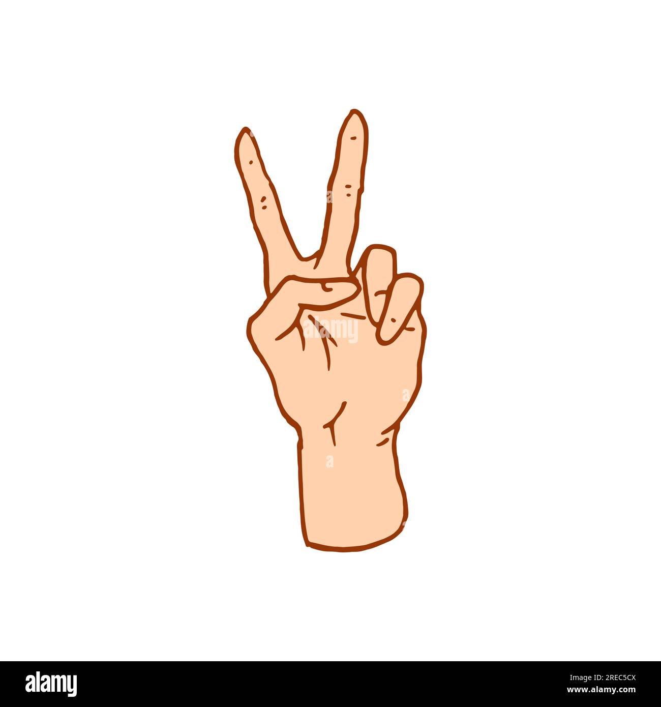Hand drawn gestures pointer finger hi-res stock photography and images ...