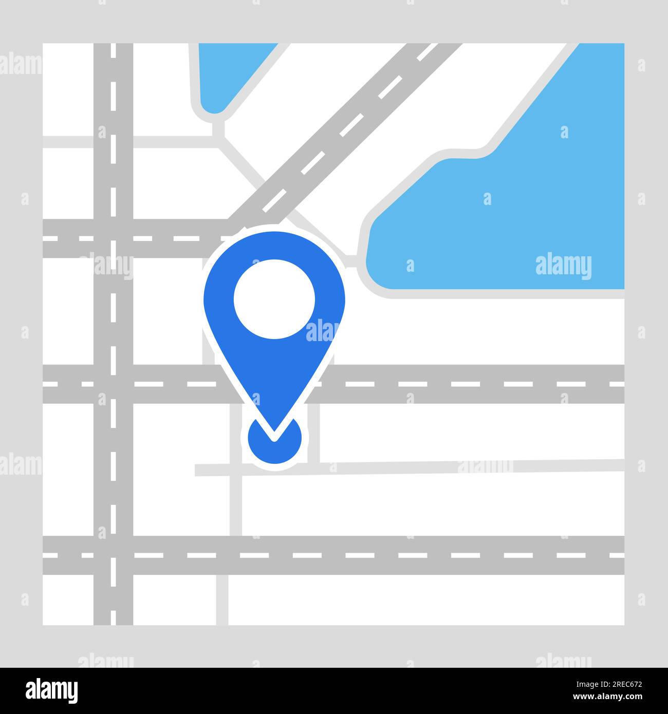 Location and address brochure element design Stock Vector Image & Art ...