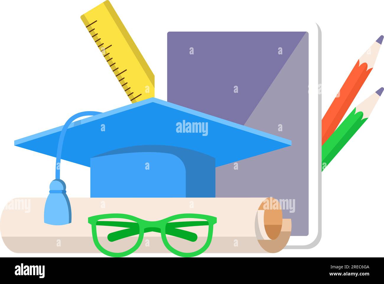 School related items vector design element Stock Vector Image & Art - Alamy