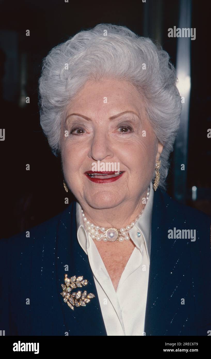 Ruth Handler, creator of Barbie attends the Barbie 40th Anniversary ...