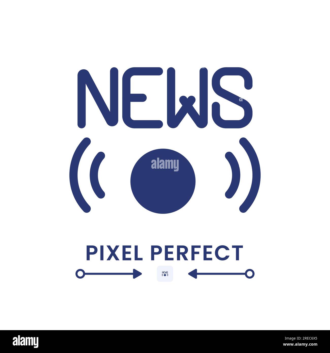 Breaking news symbol image Stock Vector Images - Alamy