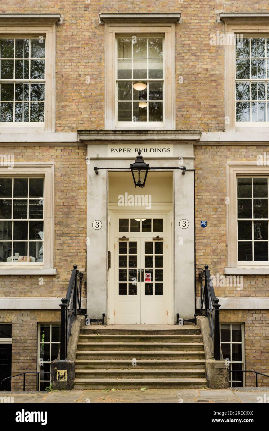 Paper Buildings Inns of Court, London, UK Stock Photo - Alamy