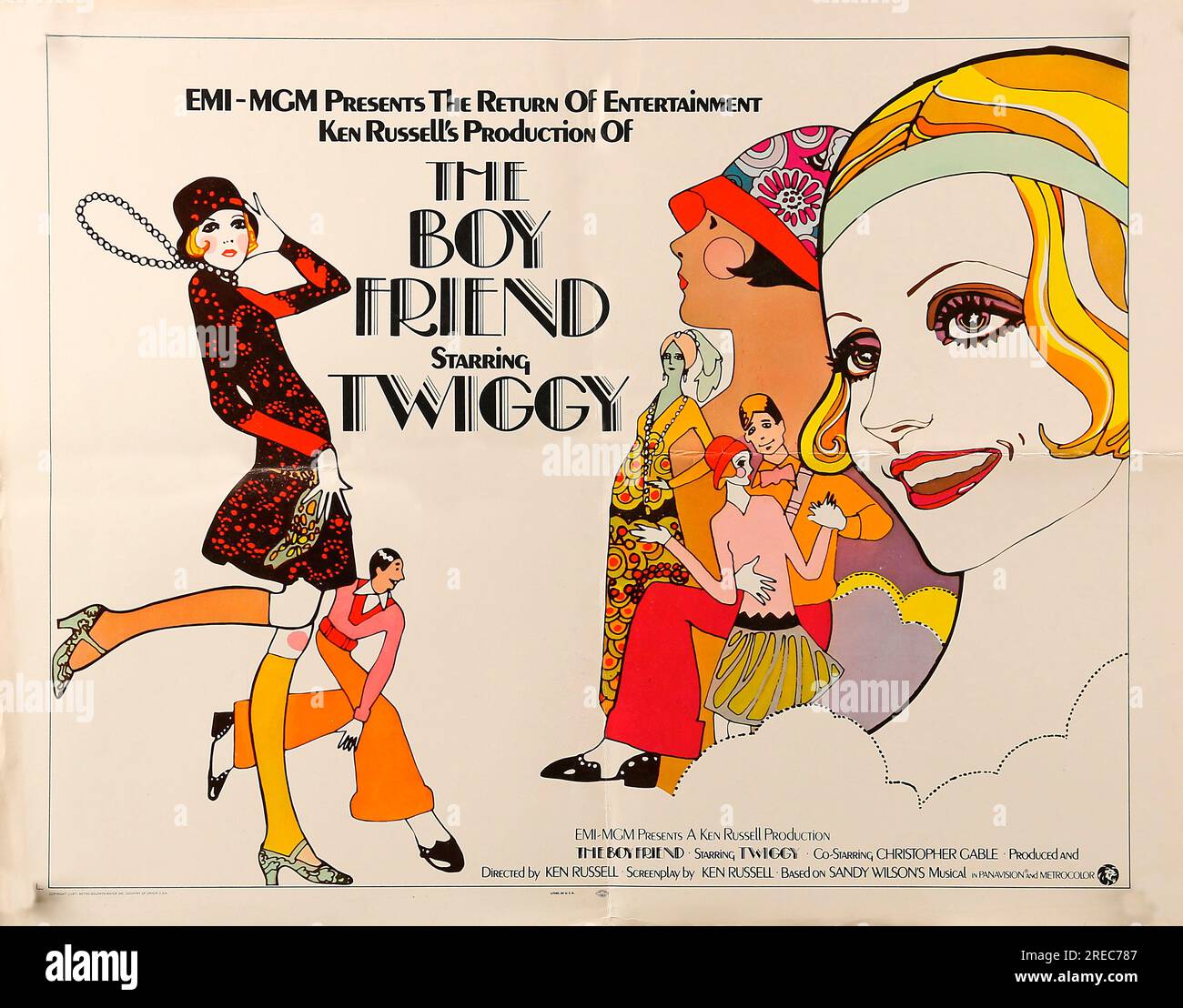 THE BOYFRIEND (1971) -Original title: THE BOY FRIEND-, directed by KEN ...