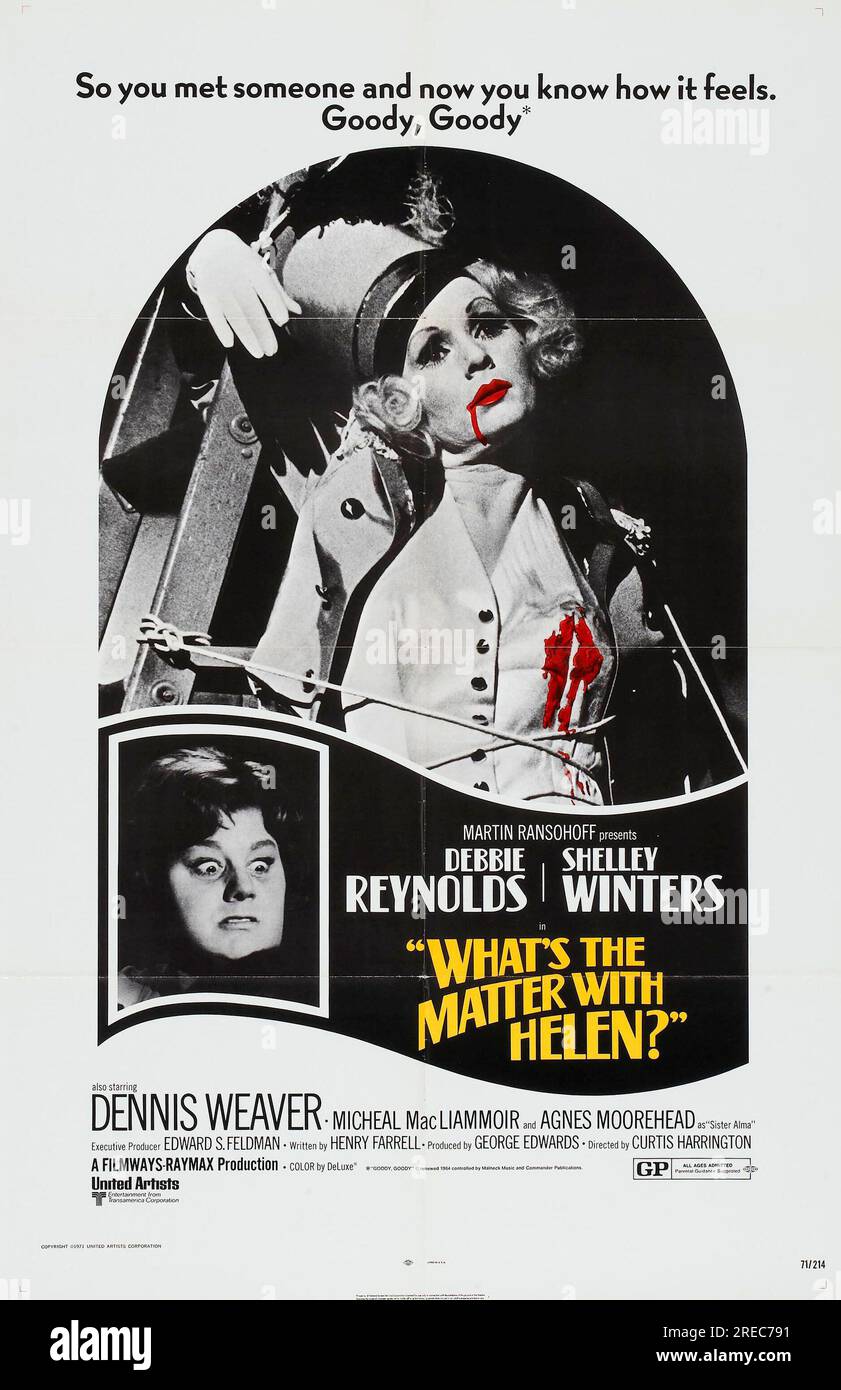 WHAT'S THE MATTER WITH HELEN? (1971), directed by CURTIS HARRINGTON ...