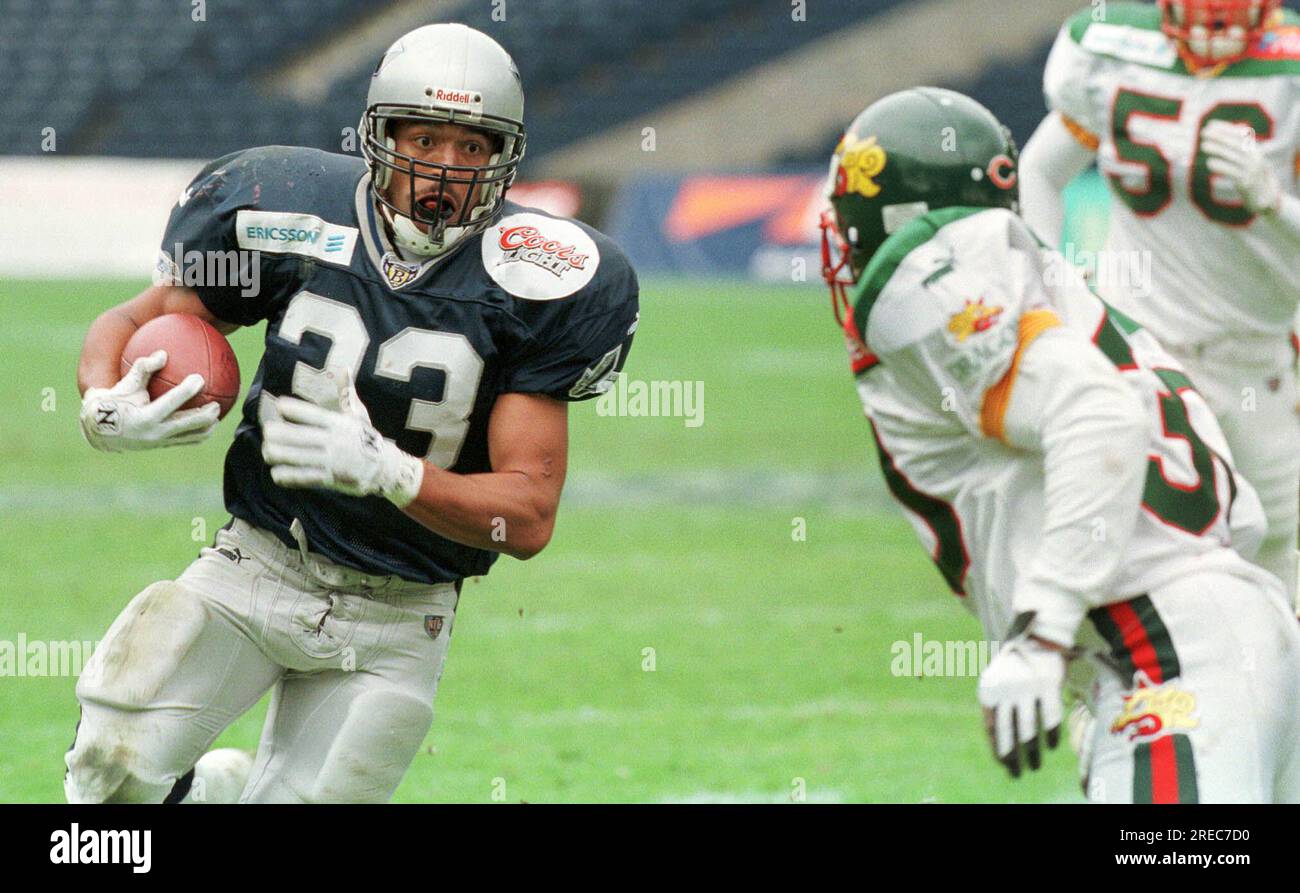 SCOTTISH CLAYMORES V BARCELONA DRAGONS, MURRAYFIELD, 9/5/99. Claymores ...