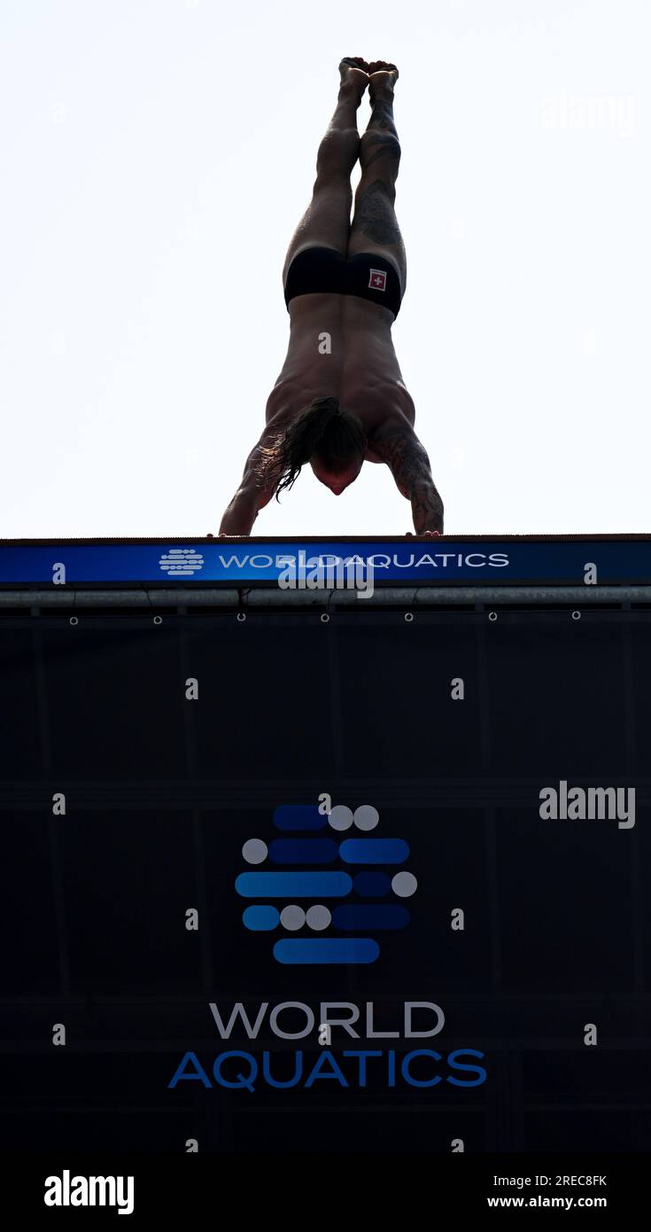 World aquatics championships 2023 hi-res stock photography and images ...