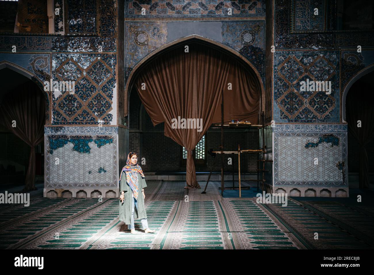 Blue Mosque, Tabriz, Iran Stock Photo - Alamy