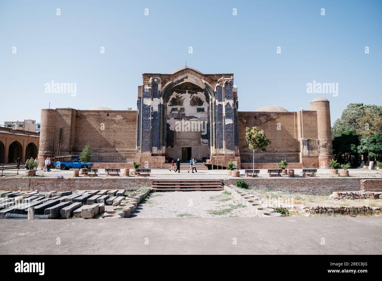 Blue Mosque, Tabriz, Iran Stock Photo - Alamy