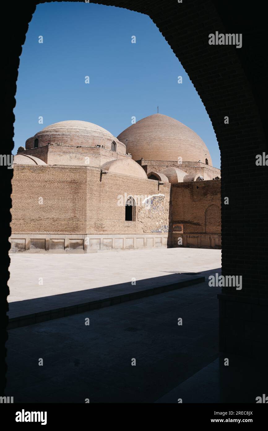 Blue Mosque, Tabriz, Iran Stock Photo - Alamy