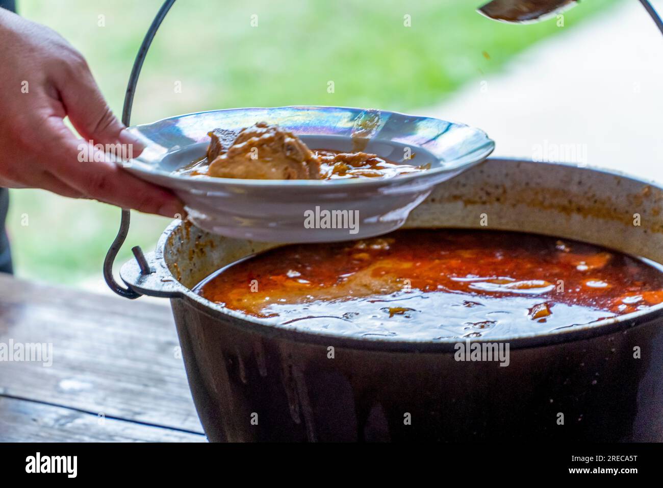 Cooking soup on street hi-res stock photography and images - Alamy