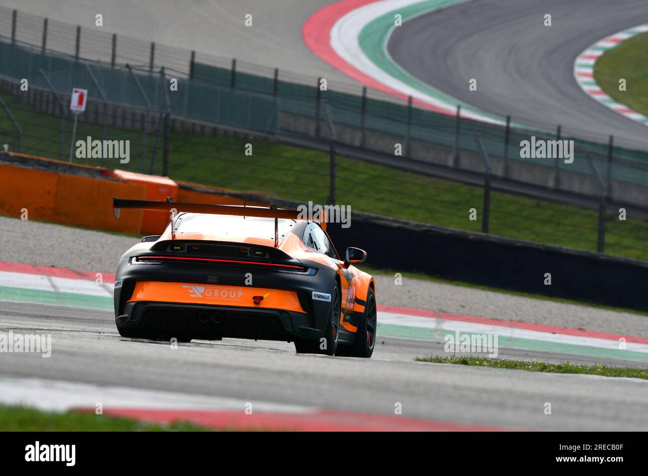 Scarperia, 23 March 2023: Porsche 911 GT3 Cup 992 of Team Centri ...