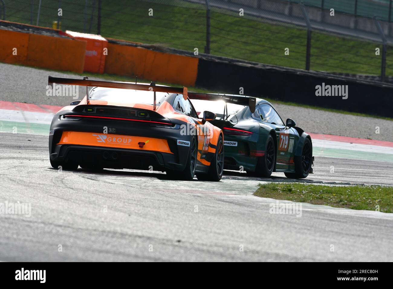 Scarperia, 23 March 2023: Porsche 911 GT3 Cup 992 of Team Centri ...
