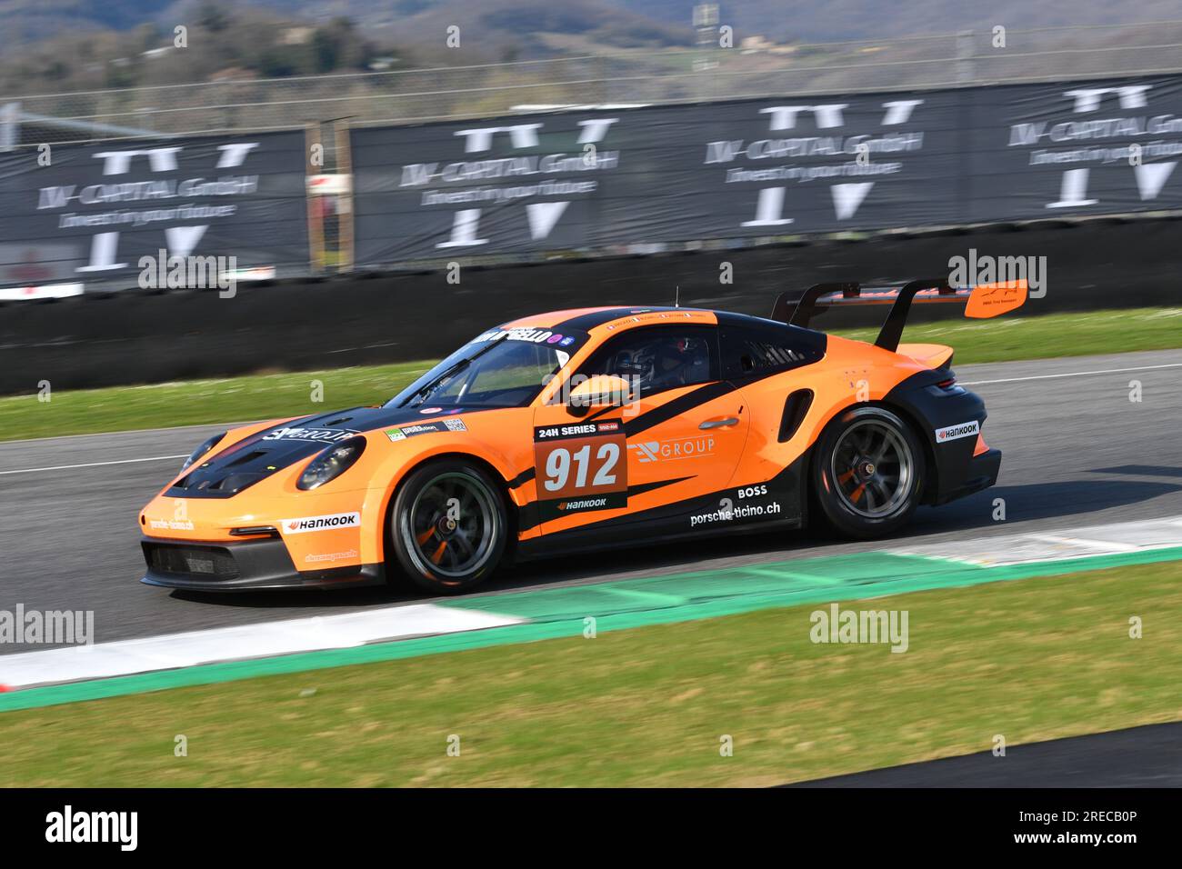 Scarperia, 23 March 2023: Porsche 911 GT3 Cup 992 of Team Centri ...