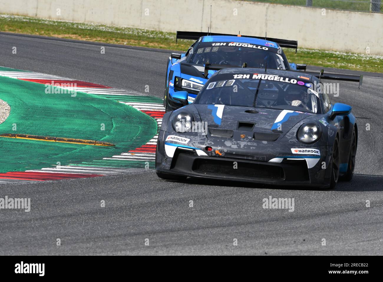 Scarperia, 23 March 2023: Porsche 911 GT3 Cup 992 of Team HRT ...