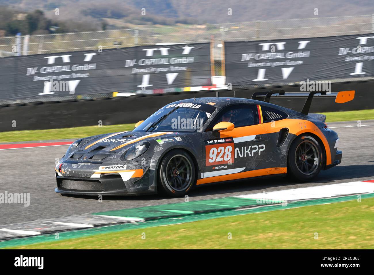 Scarperia, 23 March 2023: Porsche 911 GT3 Cup 992 of Team NKPP by HRT ...