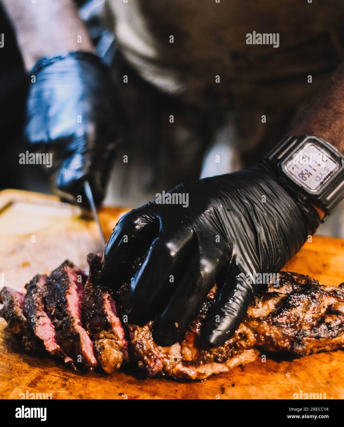 Premium quality Argentine meats for import made on the grill Stock ...