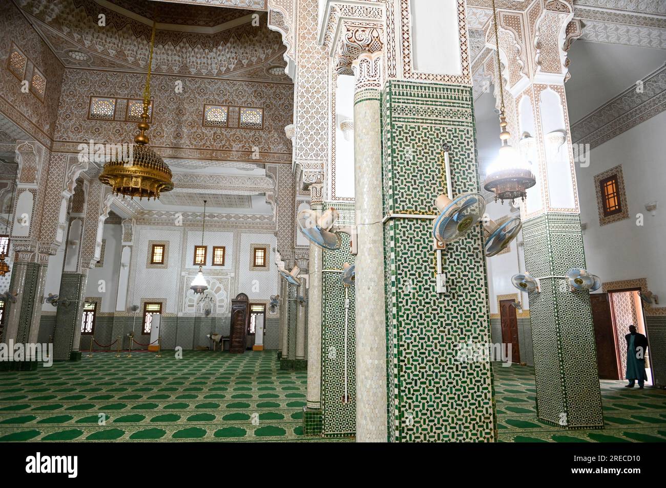 NIGER, Niamey, Grand mosquye, built 1989, financed by libyan dictator ...