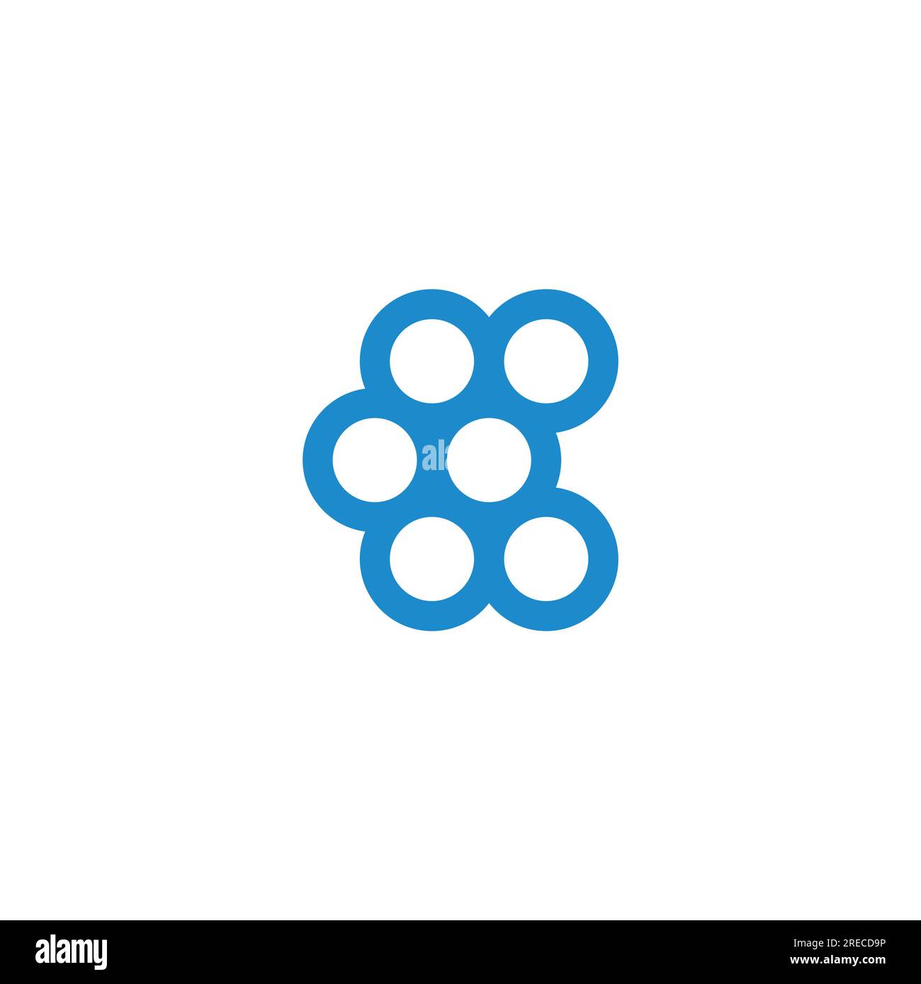 letter c dots bubble logo vector Stock Vector Image & Art - Alamy