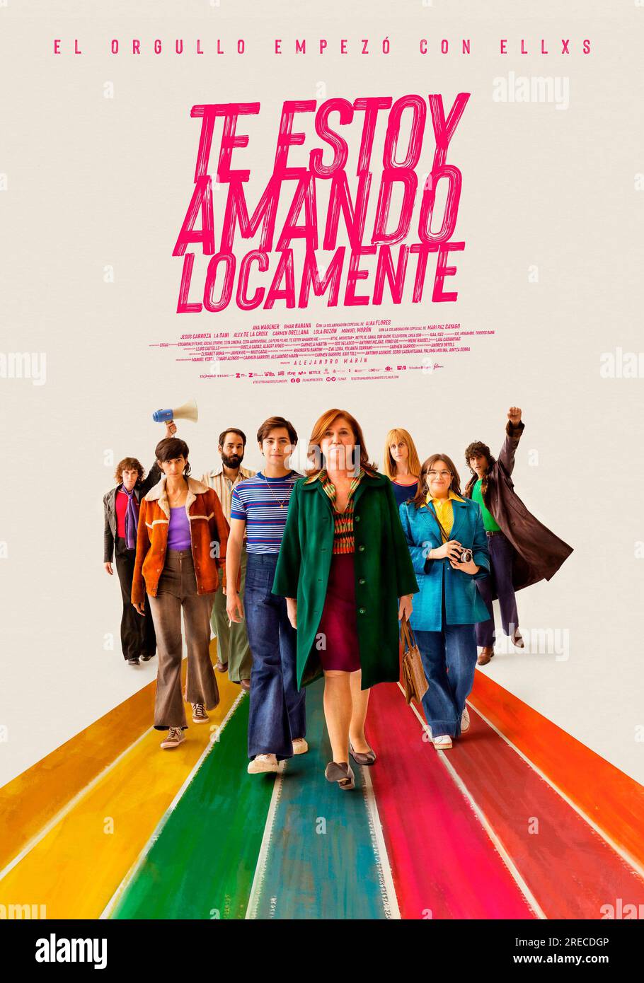 TE ESTOY AMANDO LOCAMENTE (2023), directed by ALEJANDRO MARIN. Credit ...