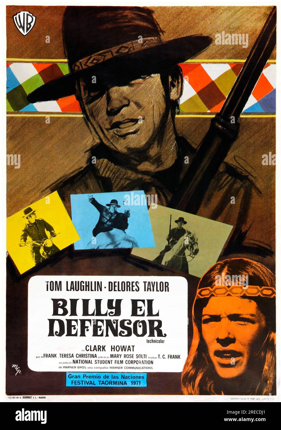 BILLY JACK (1971), directed by TOM LAUGHLIN. Credit: WARNER BROS ...